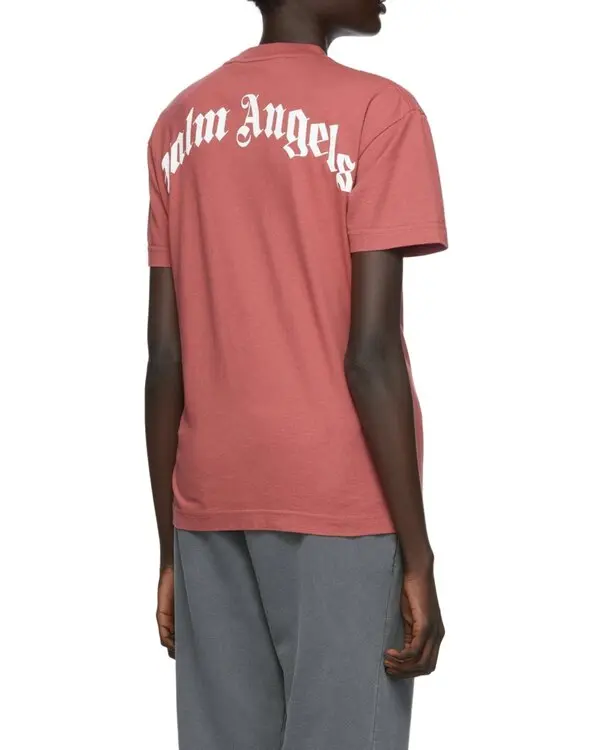 Palm Angels Teddy Bear-print Logo T-shirt