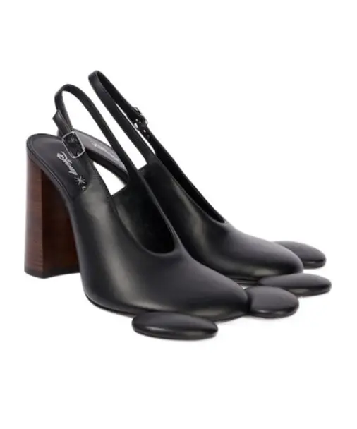 Coperni Leather Slingback Pumps - Black