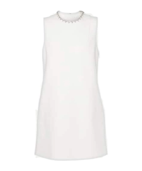 AREA Embellished Minidress