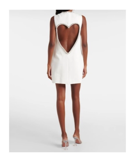 AREA Embellished Minidress
