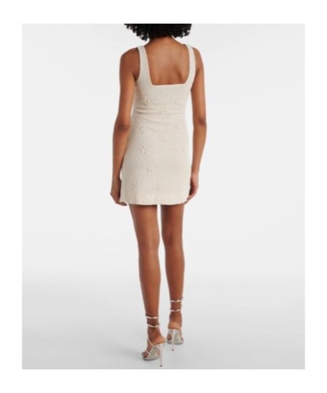 Staud Le Sable Beaded Minidress