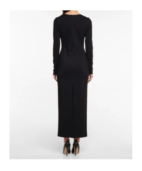 Magda Butrym Crochet-trimmed Midi Dress