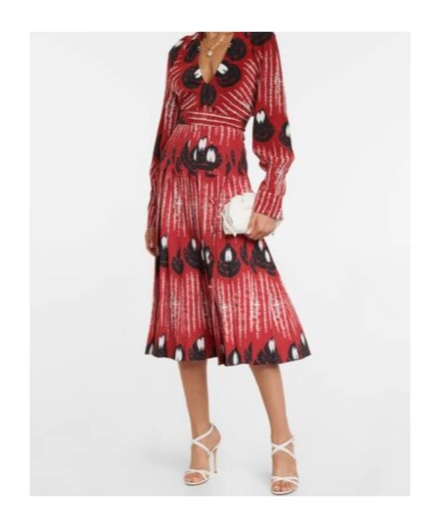 Altuzarra Dagur Printed Silk Blouse