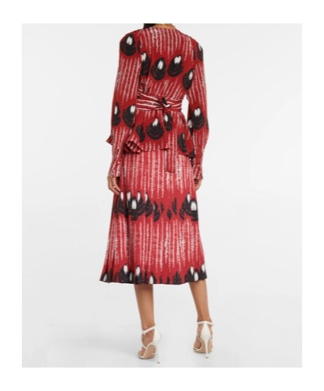Altuzarra Dagur Printed Silk Blouse