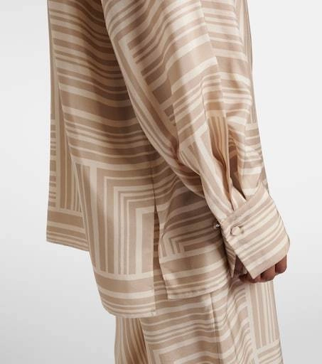 JOSEPH Printed Silk Shirt