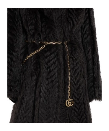 Gucci Double Chain Belt With Double G Charm