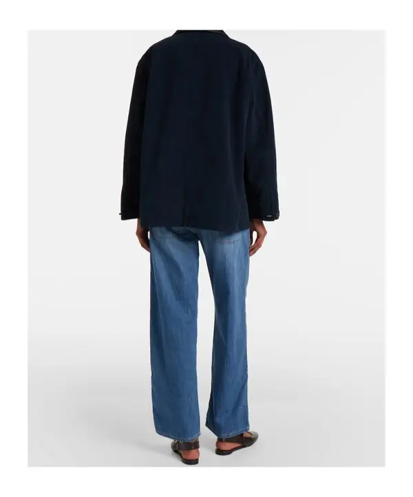 NILI LOTAN Wide Leg Jeans - Blue
