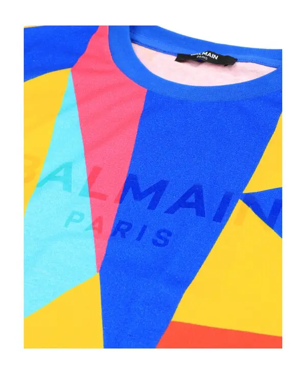 Balmain Logo Short-sleeved T-shirt
