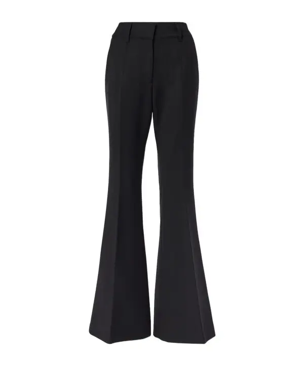 Gabriela Hearst Wool Flared Trousers