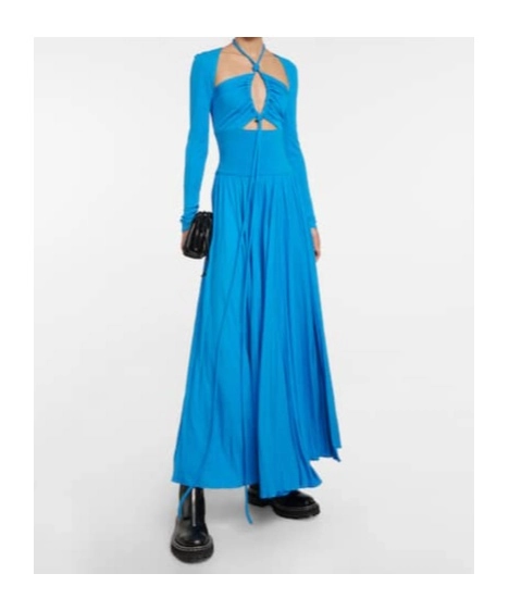 Proenza Schouler Cutout Jersey Maxi Dress