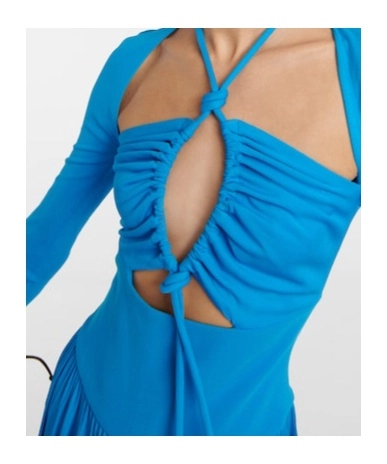 Proenza Schouler Cutout Jersey Maxi Dress