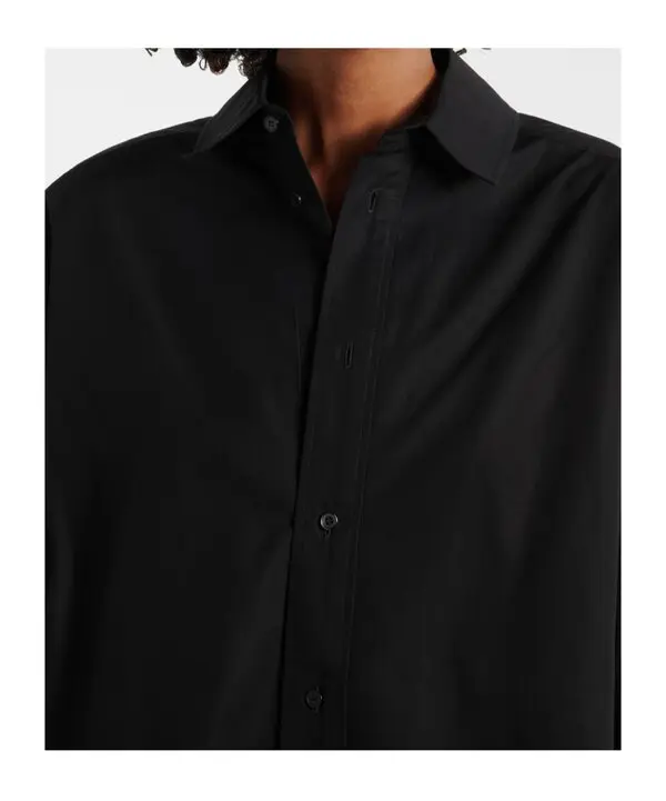 Wardrobe.NYC Pointed Collar Long-sleeved Shirt