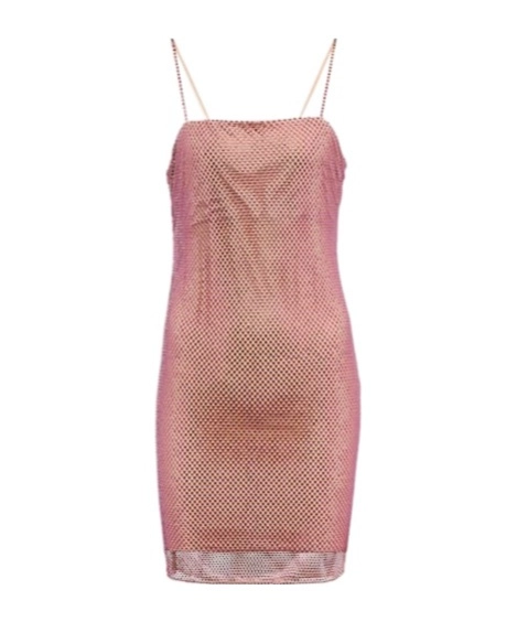 Stella McCartney Crystal-embellished Minidress - Pink