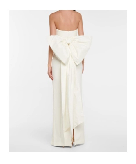 Rebecca Vallance Bridal Rosette Crêpe Gown