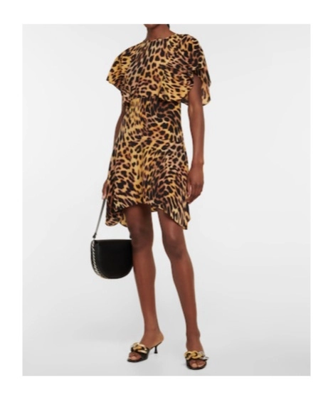 Stella McCartney Animal-print Minidress