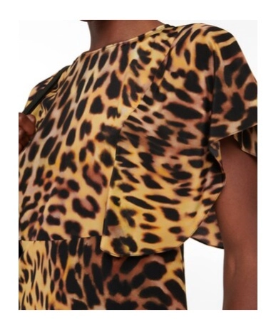 Stella McCartney Animal-print Minidress