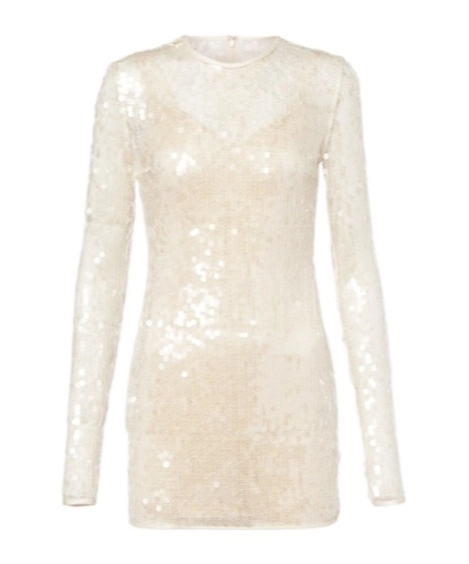 David Koma Sequined Minidress
