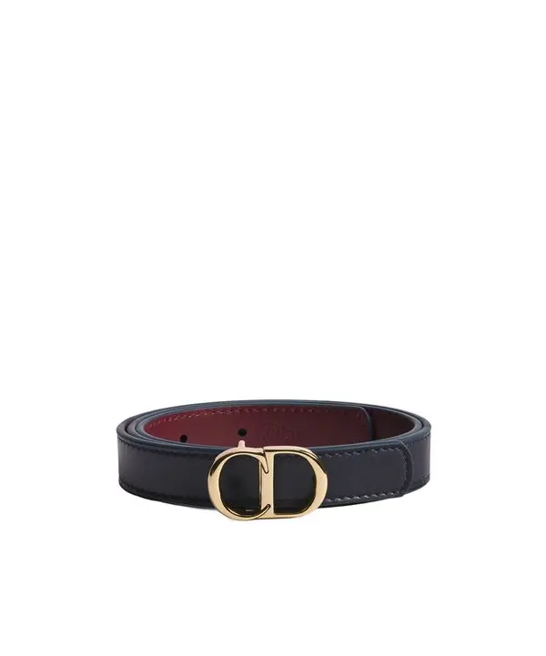Dior Reversible Cd Icon Belt - Black