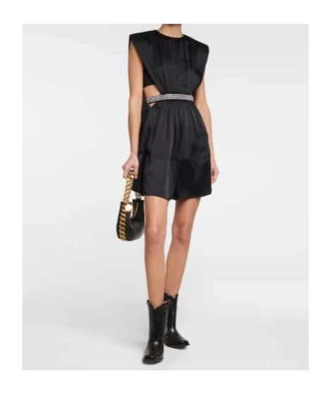 Stella McCartney Embellished Satin Minidress