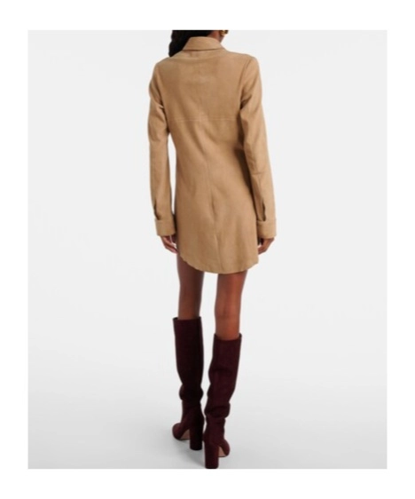 Stouls Geraldine Suede Shirt Dress