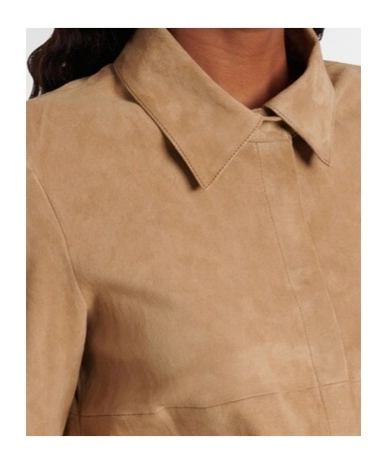 Stouls Geraldine Suede Shirt Dress