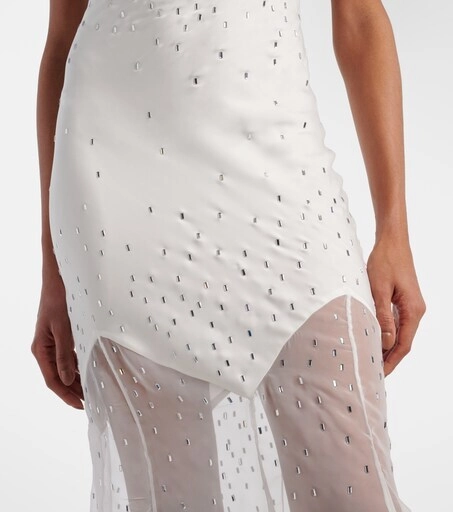 Rabanne Embellished Sheer Gown