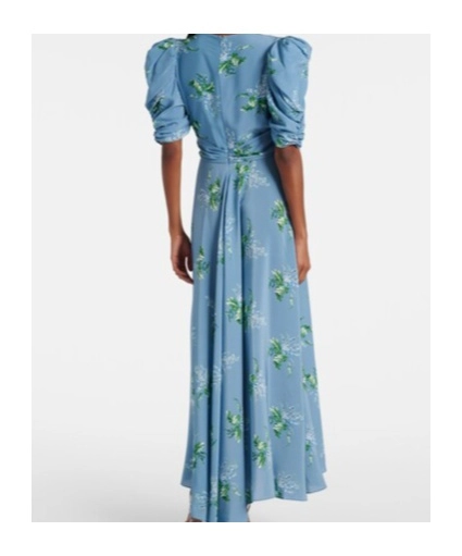 RODARTE Floral Silk Cocktail Dress