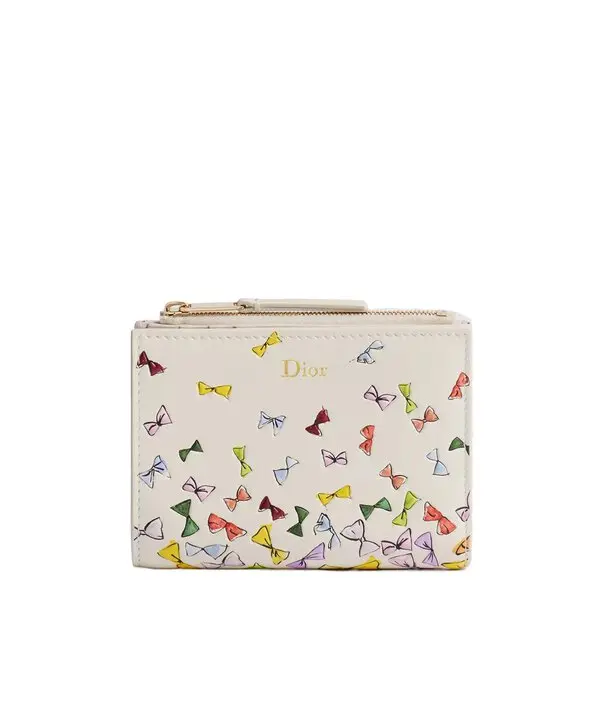 Dior Dioriviera Dahlia Wallet - White