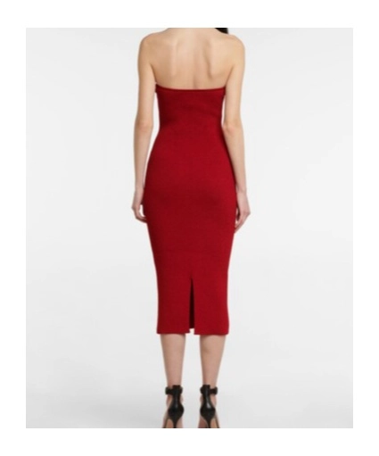 Galvan Thalia Bustier Midi Dress