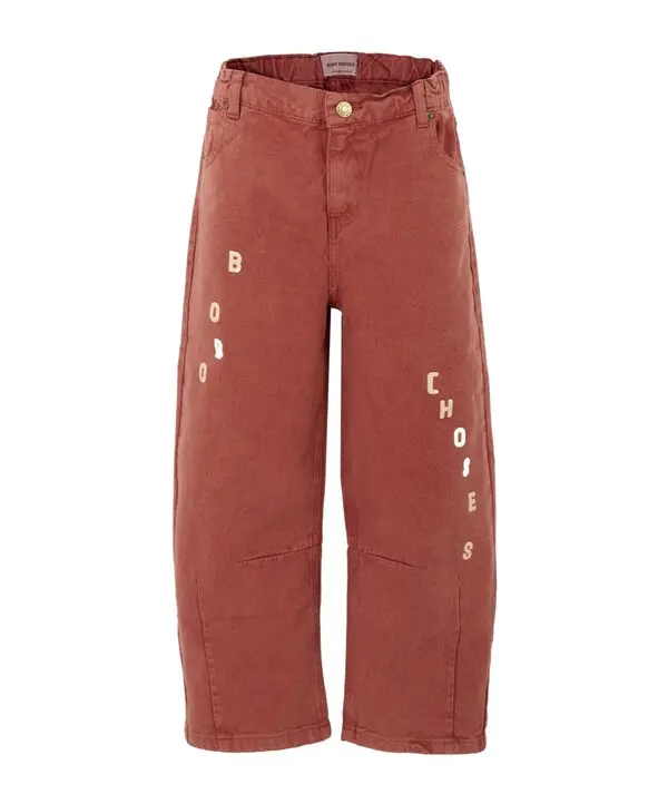 BOBO CHOSES Logo Print Trousers