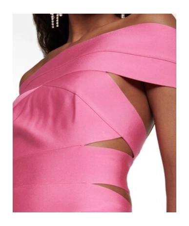 Alexandre Vauthier Off-the-shoulder Minidress