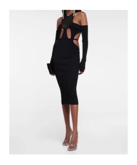 NENSI DOJAKA Cutout Midi Dress