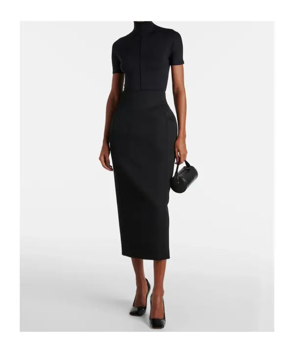 Wardrobe.NYC High-waisted Skirt With Back Slit