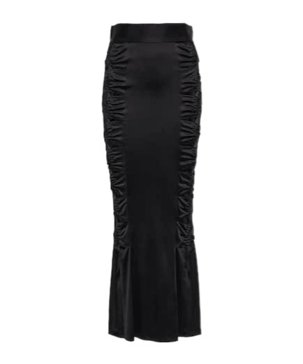 Galvan Vertebrae Cutout Midi Skirt