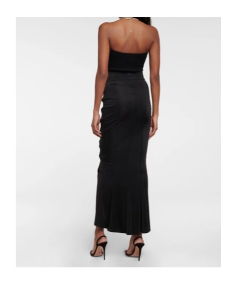 Galvan Vertebrae Cutout Midi Skirt