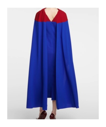 ROKSANDA Elina Cape Midi Dress