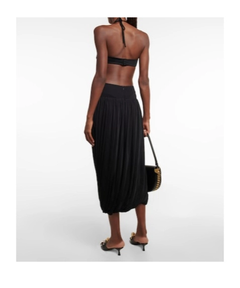 Stella McCartney Cutout Halterneck Midi Dress