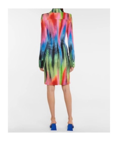 Attico Elton Printed Shirt Dress