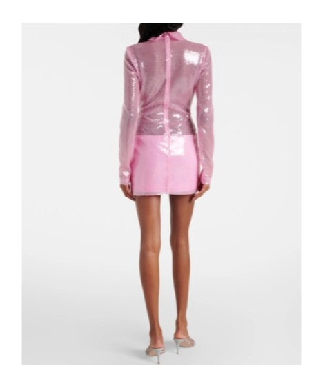 David Koma Sequined Polo Dress