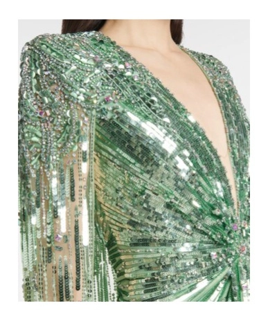Jenny Packham Gold Rush Sequined Gown