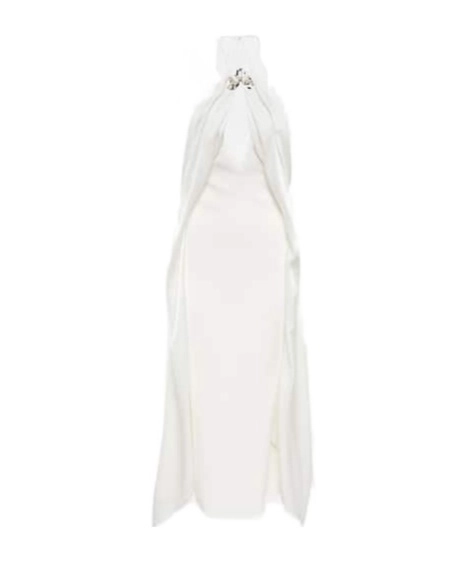 David Koma Halterneck Midi Dress
