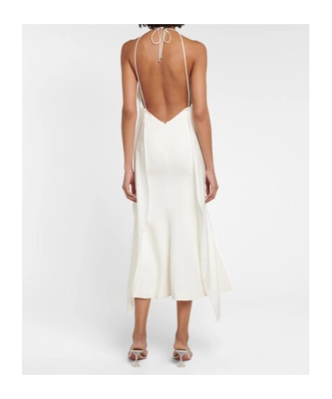 David Koma Halterneck Midi Dress