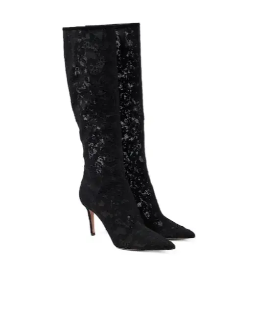 GIANVITO ROSSI Lace-up Knee-high Boots