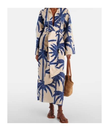 Johanna Ortiz Sotaviento Printed Cotton Tunic
