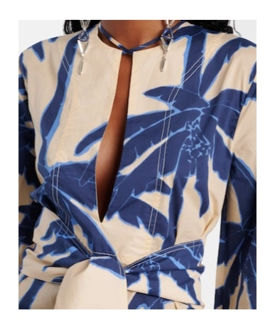 Johanna Ortiz Sotaviento Printed Cotton Tunic