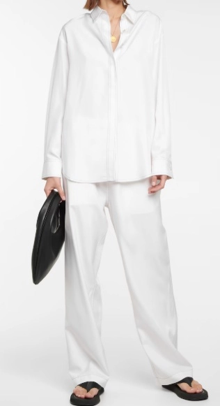 Wardrobe.NYC High-waisted Straight-leg Casual Pants