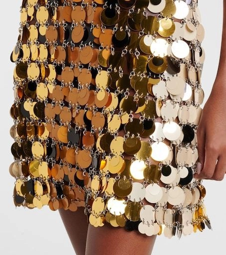 Rabanne Embellished Minidress