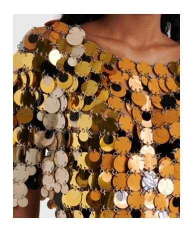 Rabanne Embellished Minidress