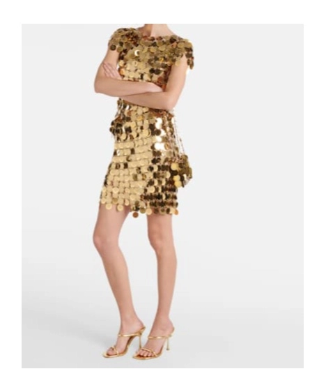 Rabanne Chainmail Miniskirt