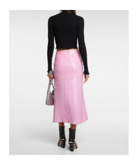 Rabanne Sequined Midi Skirt